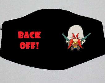 Yosemite Sam Face Mask - Etsy