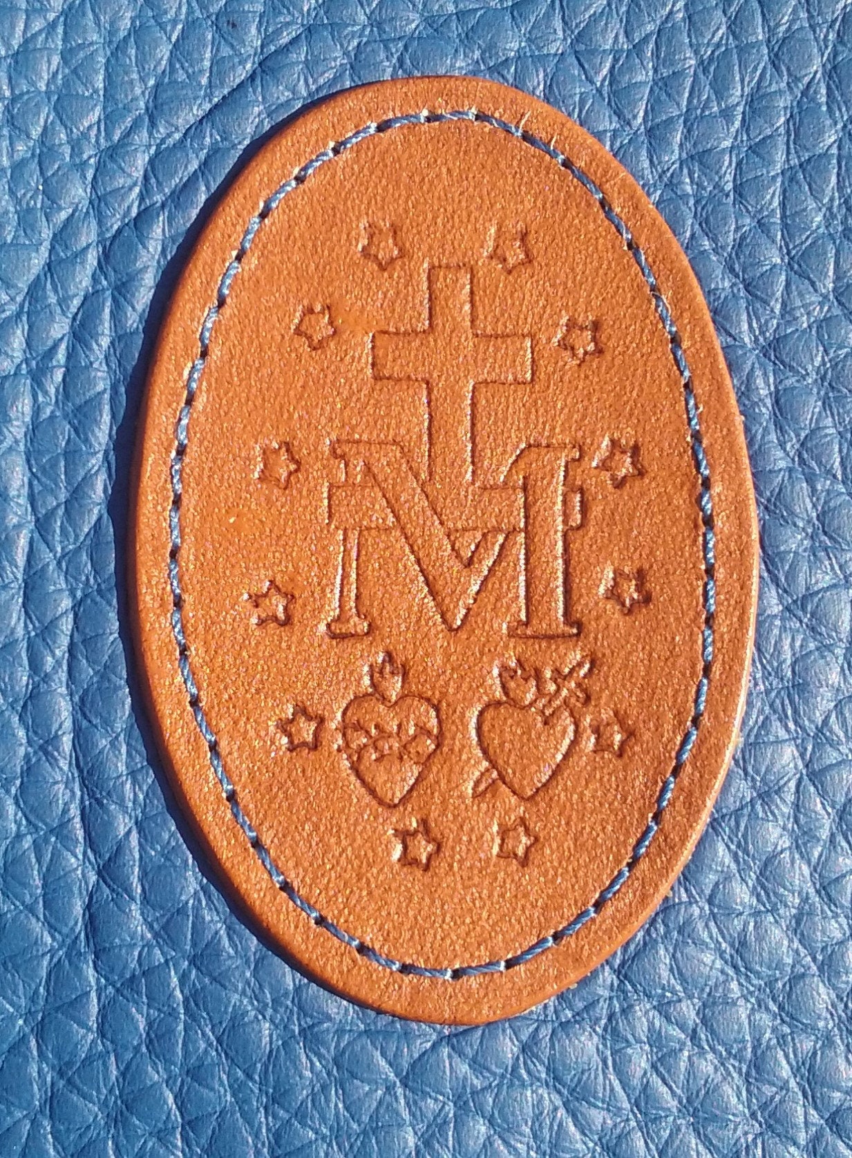 Blue Magnificat Book Cover/ Leather Magnificat Cover/ Leather - Etsy UK