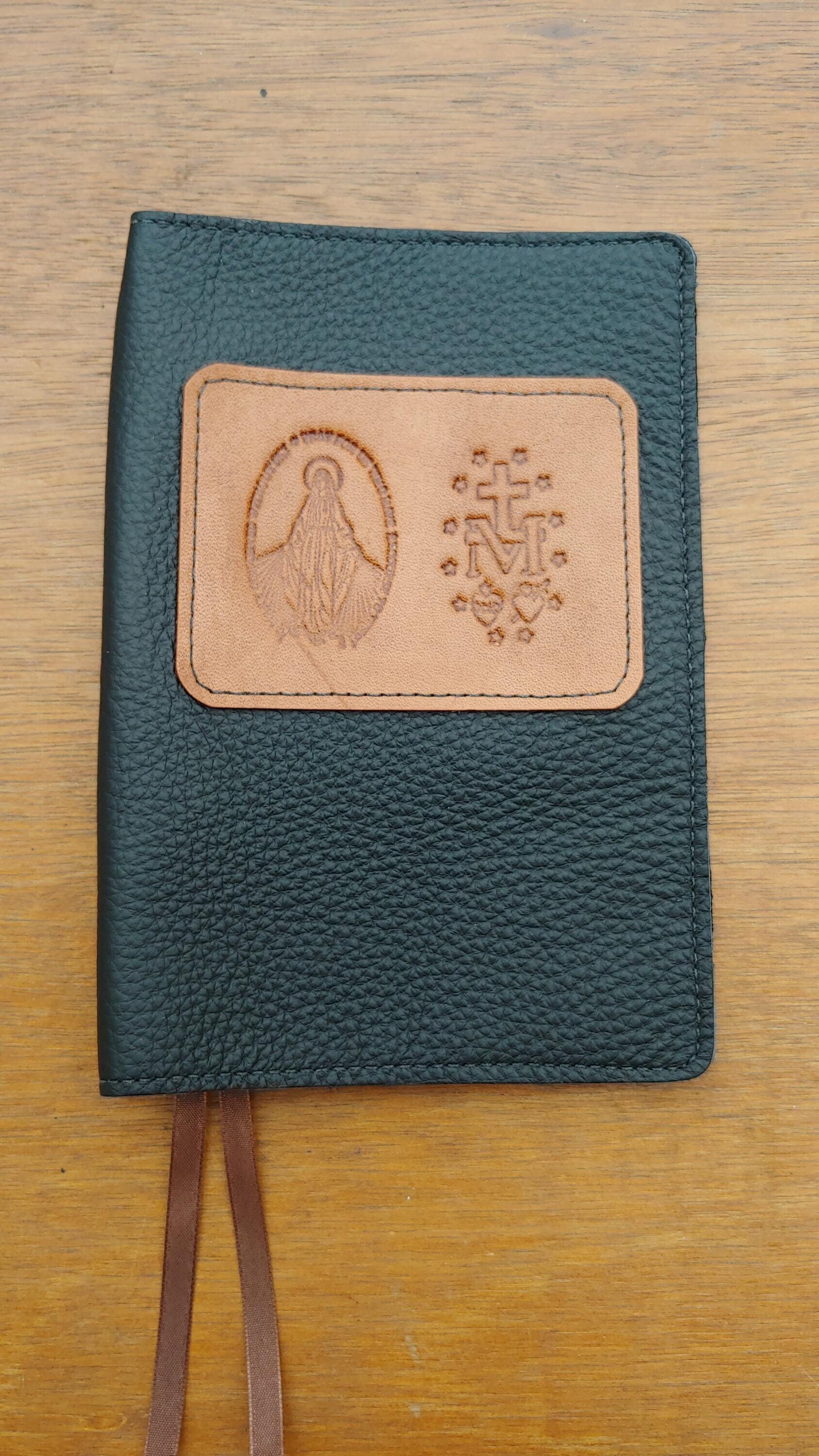 Black Magnificat Book Cover/ Leather Standard-size Magnificat Cover ...