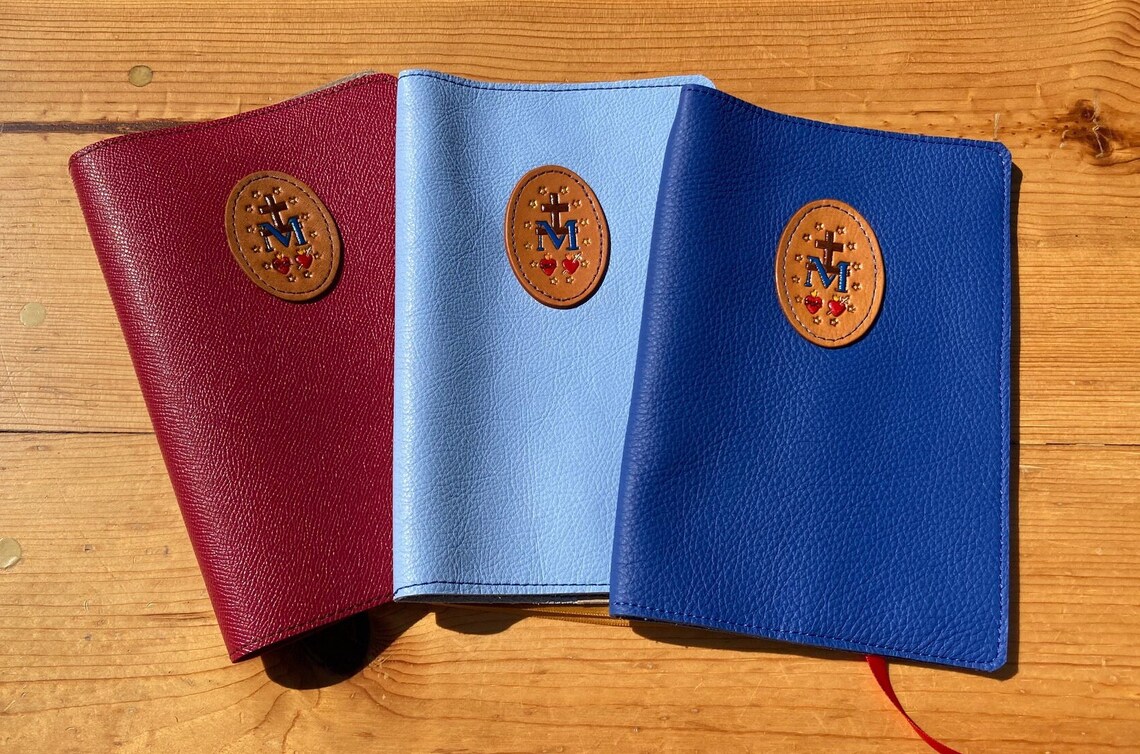 Assorted Large-print Magnificat Book Cover/ Leather Cover for Large ...