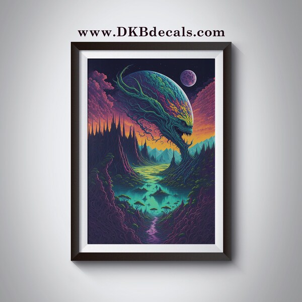 Psychedelic Posters - Etsy