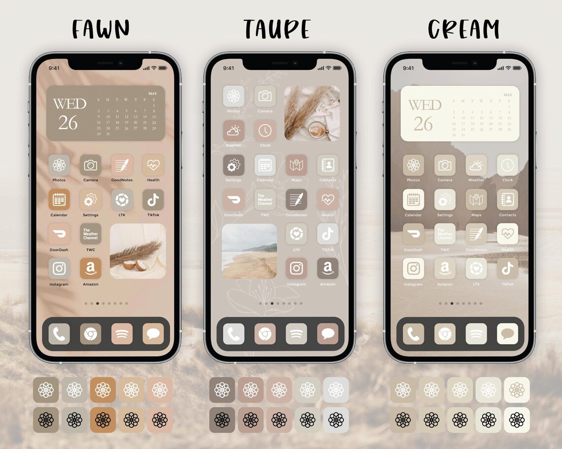 100000 Ios 14 Icons Neutral App Icons Iphone App Icons - Etsy Canada