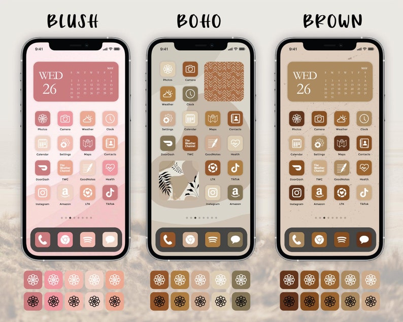 100000 Ios 14 Icons Neutral App Icons Iphone App Icons | Etsy