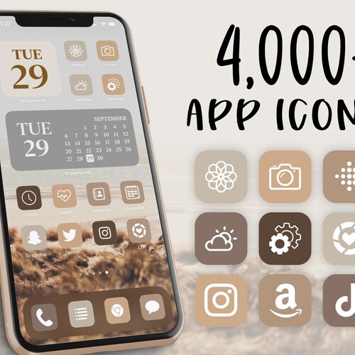 Ios 14 Icons Purple Purple Ios 14 Aesthetic App Icons | Etsy