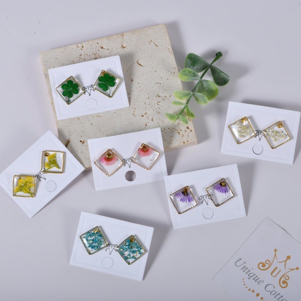 Pressed Flower Jewelry - Etsy