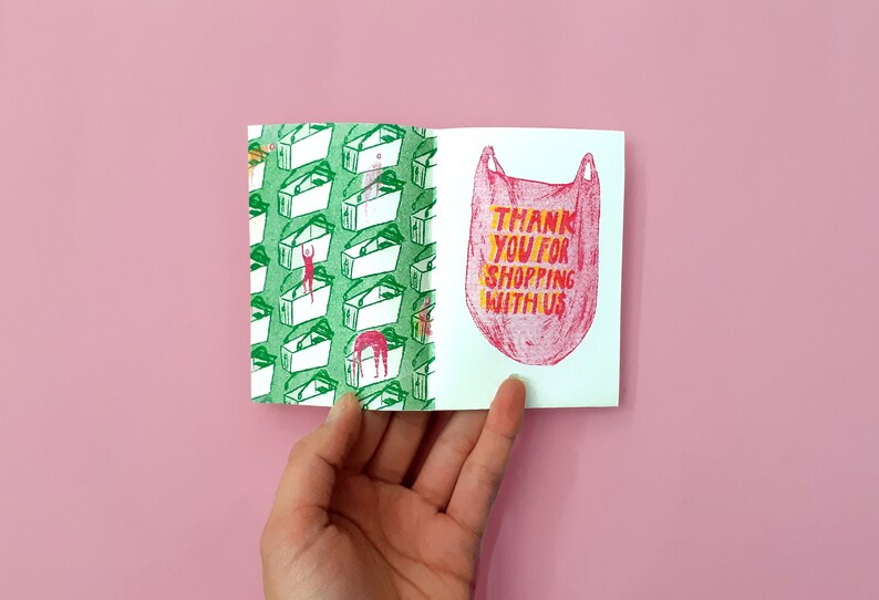 Mini Art Booklet | Zine | Short Story | Digital Risography Print ...