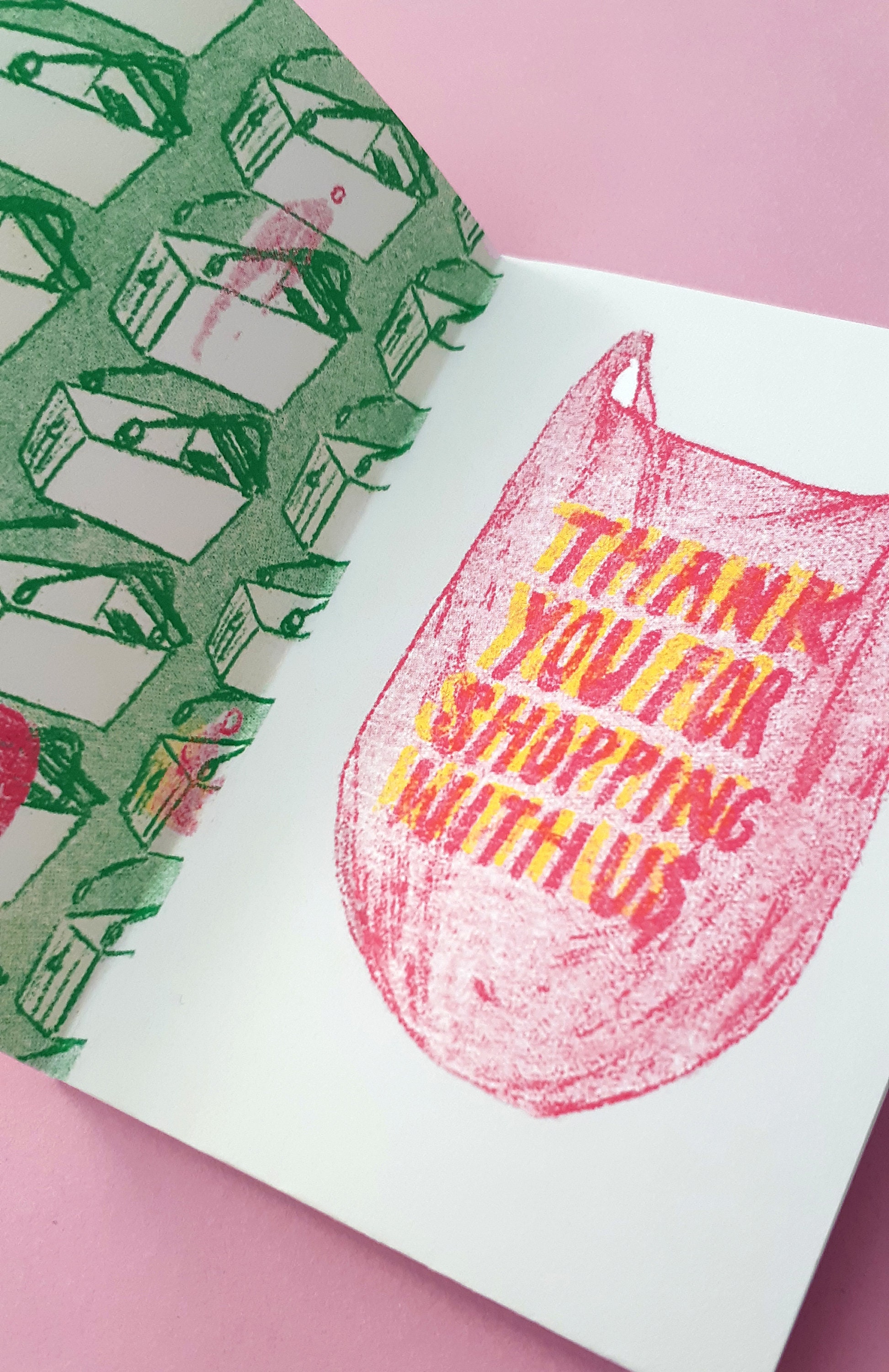 Mini Art Booklet | Zine | Short Story | Digital Risography Print ...