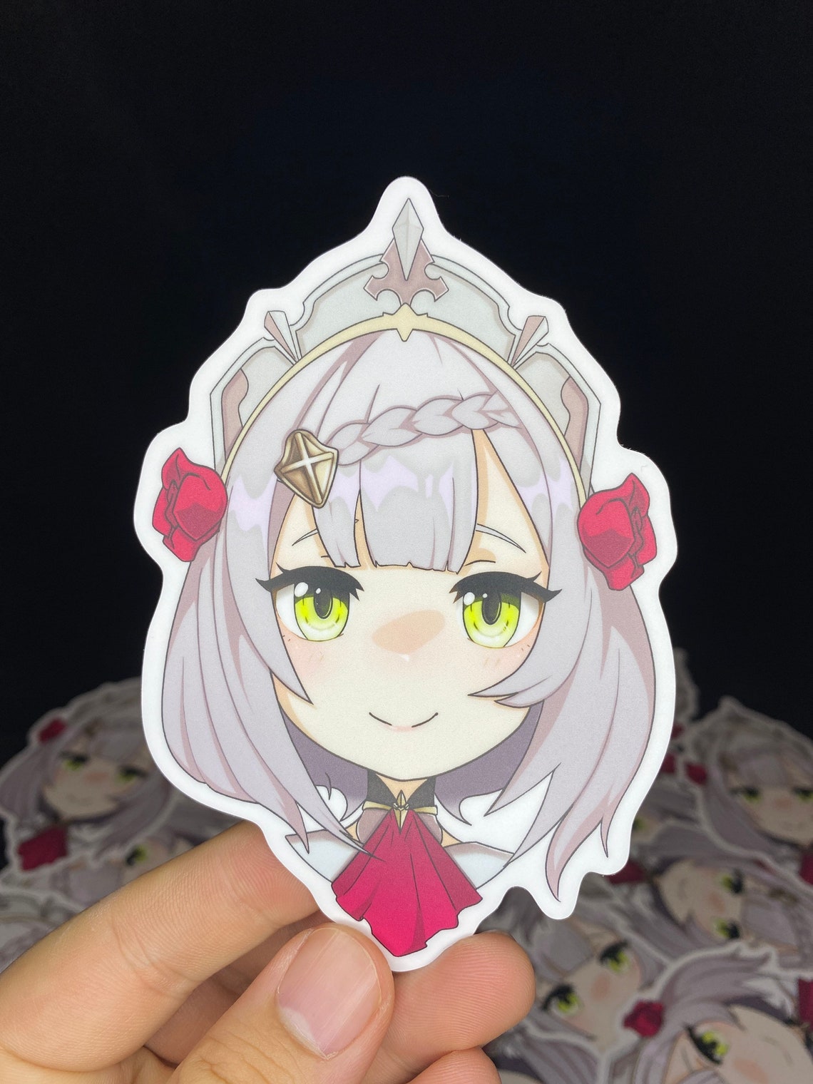 Genshin Impact noelle Sticker - Etsy