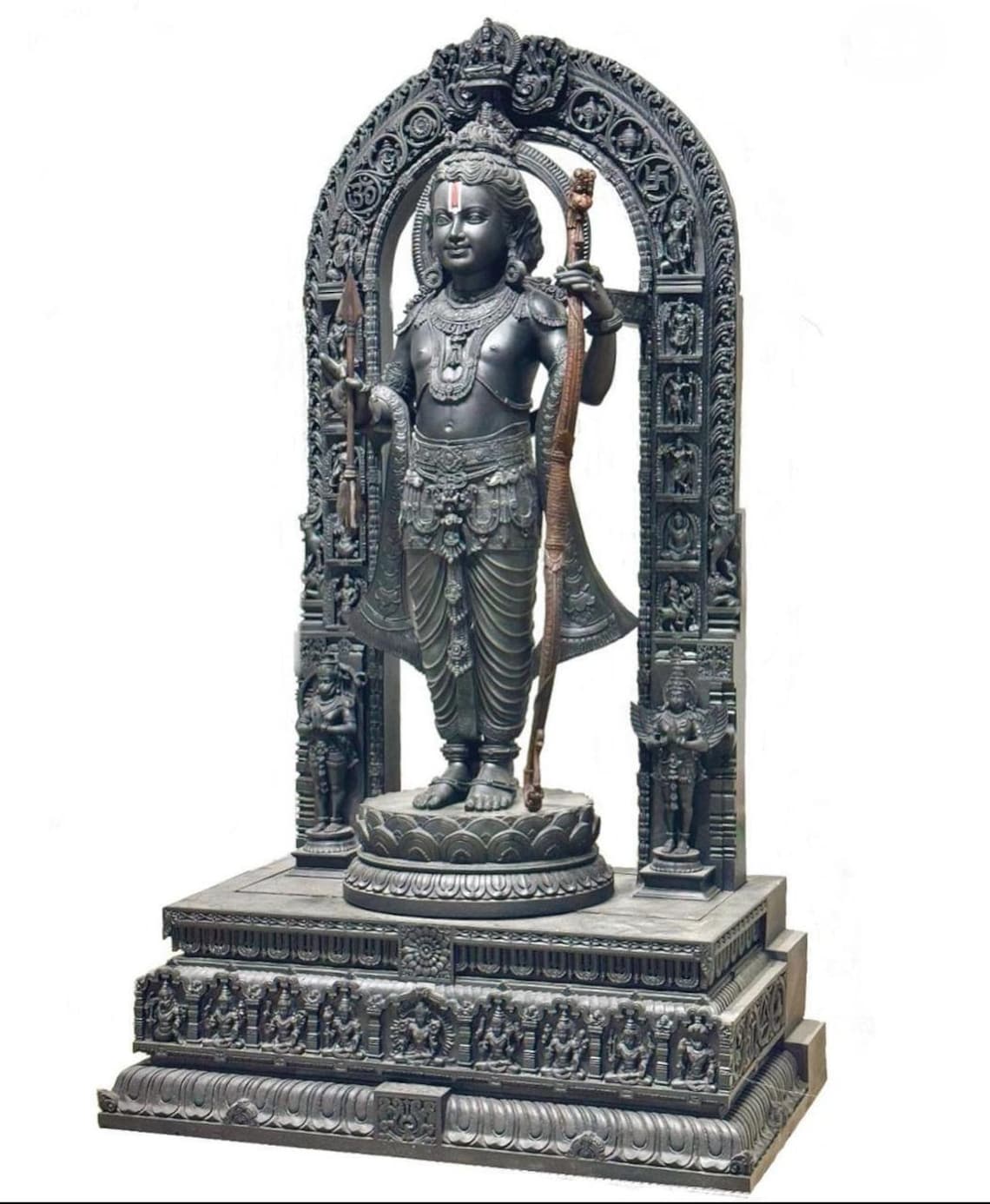 Rama Marble Ayodhya Statue custom Showpiece Home Decor, Shri Ram Idol ...