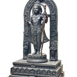 Rama Marble Ayodhya Statue (custom) Showpiece Home Decor, Shri Ram Idol ...
