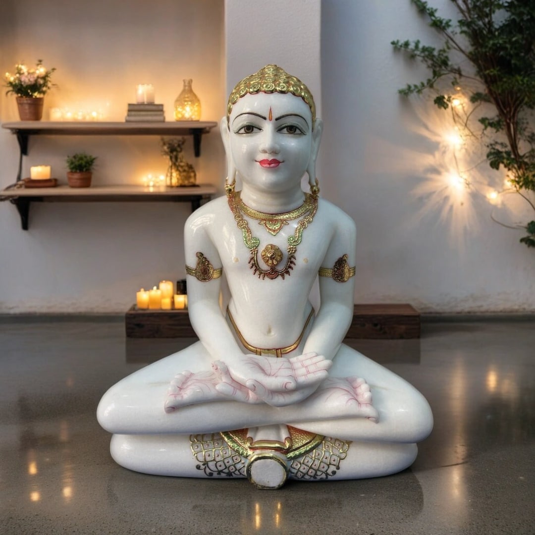 Jain God Mahavir Bhagwan Statue customize, Mahavir Swami Ji Statue for ...