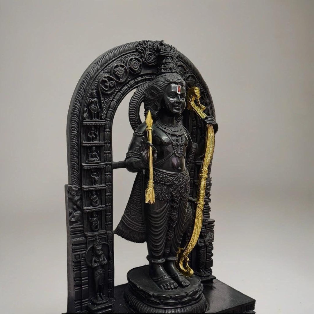 Rama Marble Ayodhya Statue (customisable) Home Decor, Shri Ram Idol ...