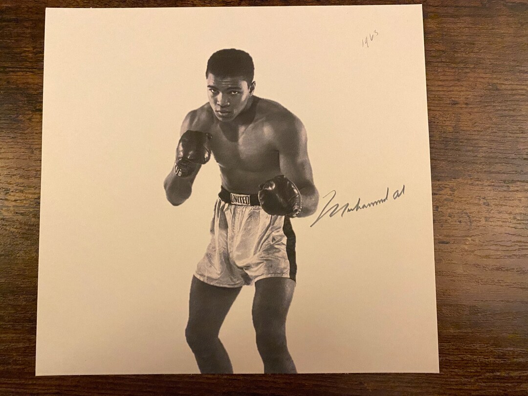Muhammad Ali Autograph - Etsy