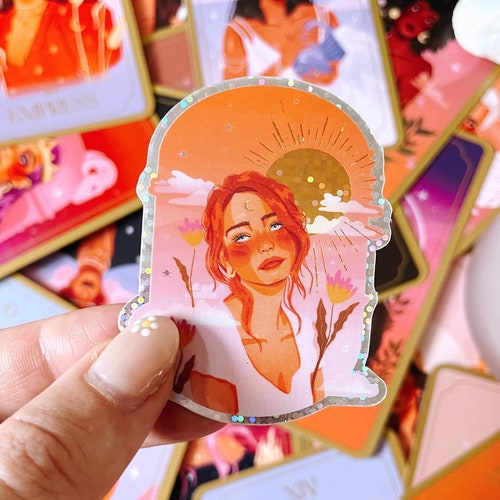 The Sun Sticker - Etsy