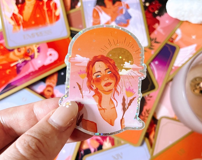 The Sun Sticker - Etsy