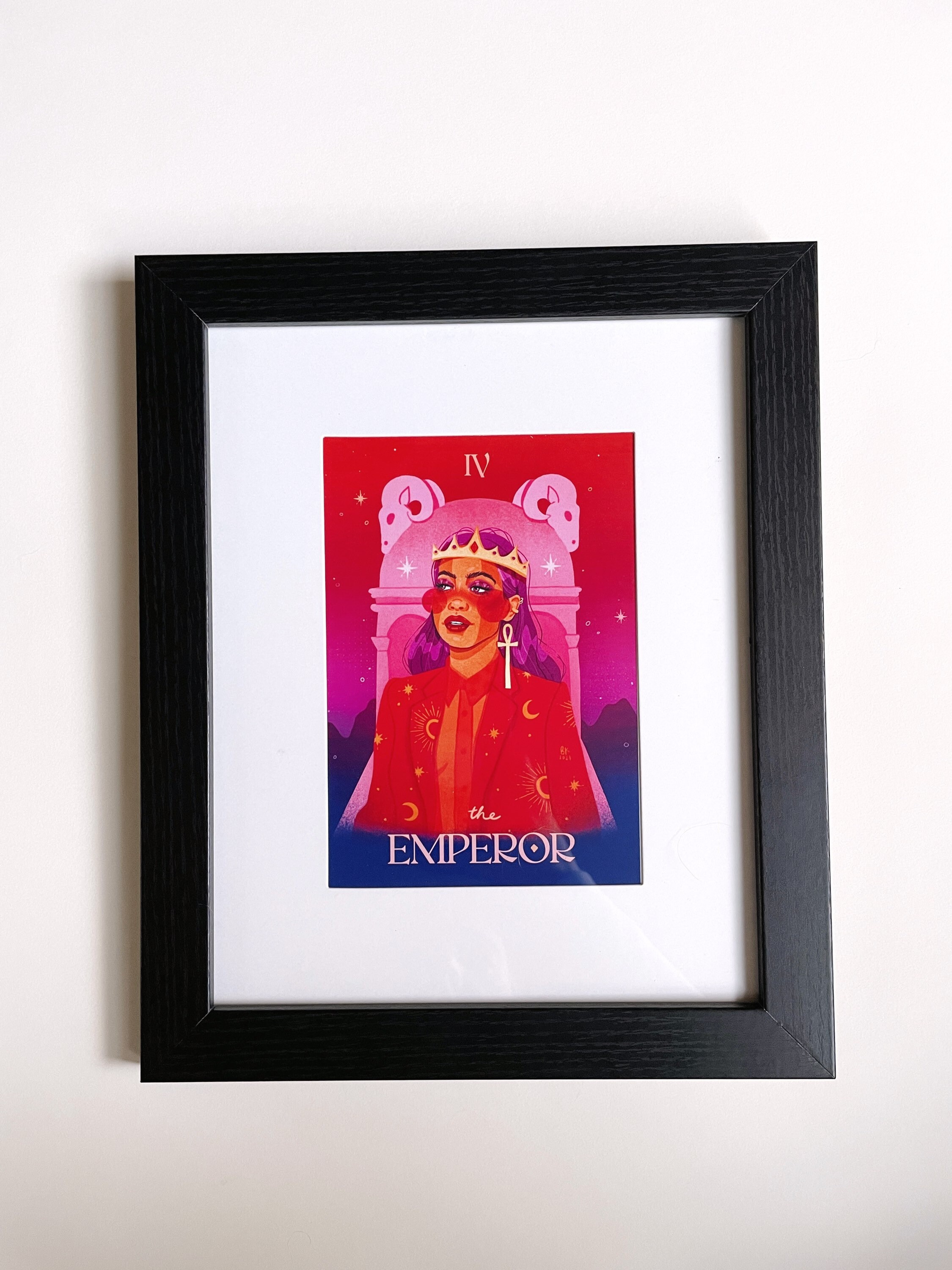 The Emperor Mini Print | Etsy