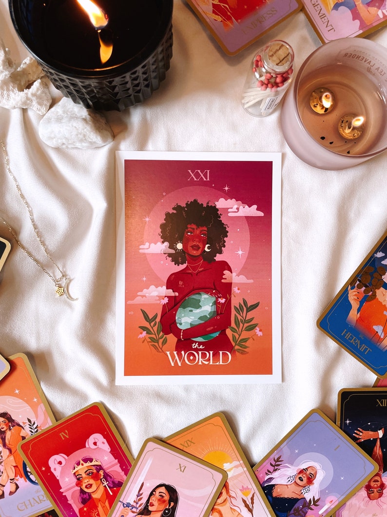 The World Mini Print - Etsy