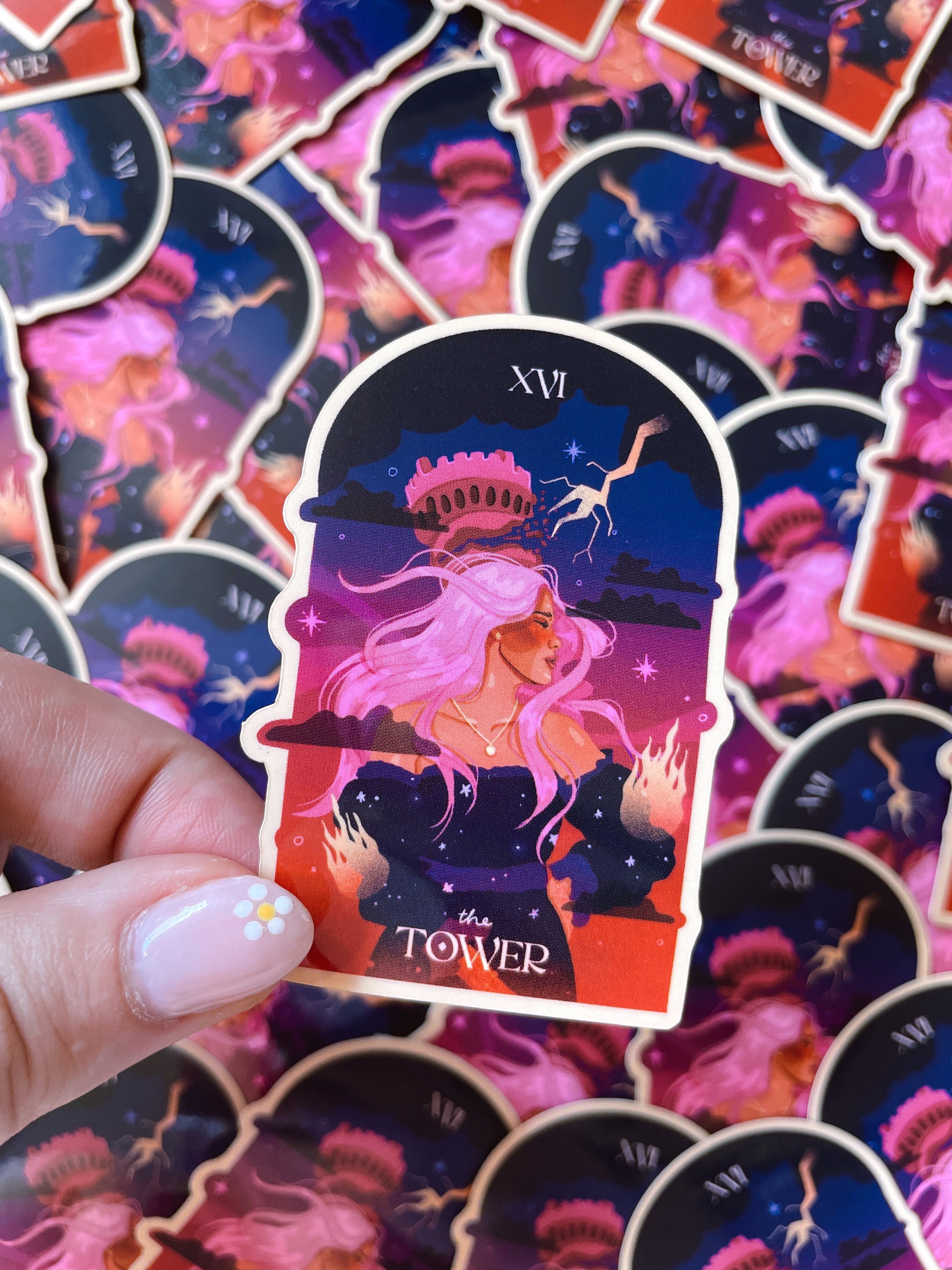 The Tower Sticker - Etsy