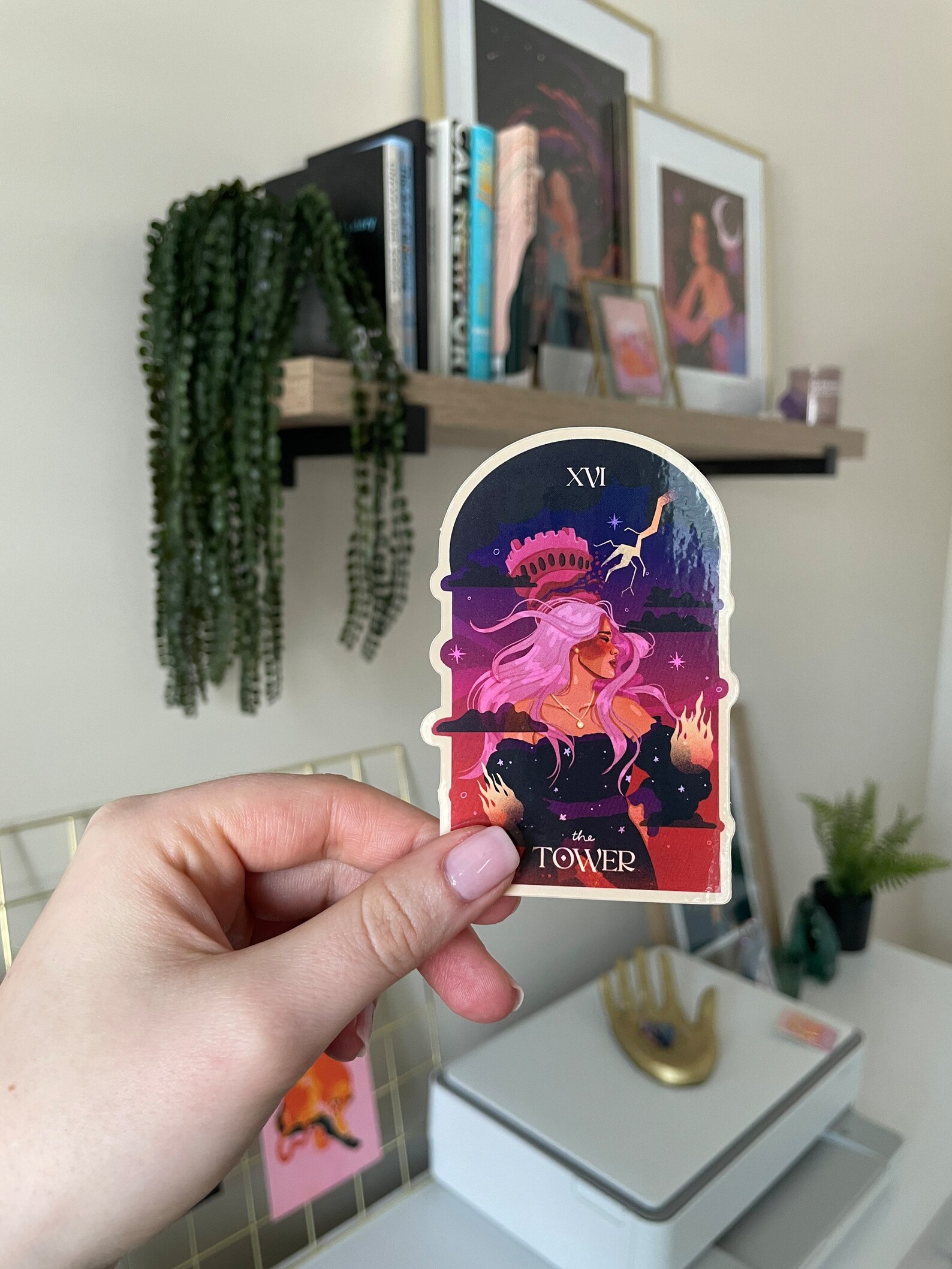 The Tower Sticker - Etsy