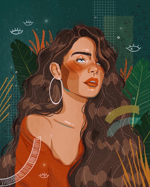 Jungle Queen Digital Download 16x20 | Etsy