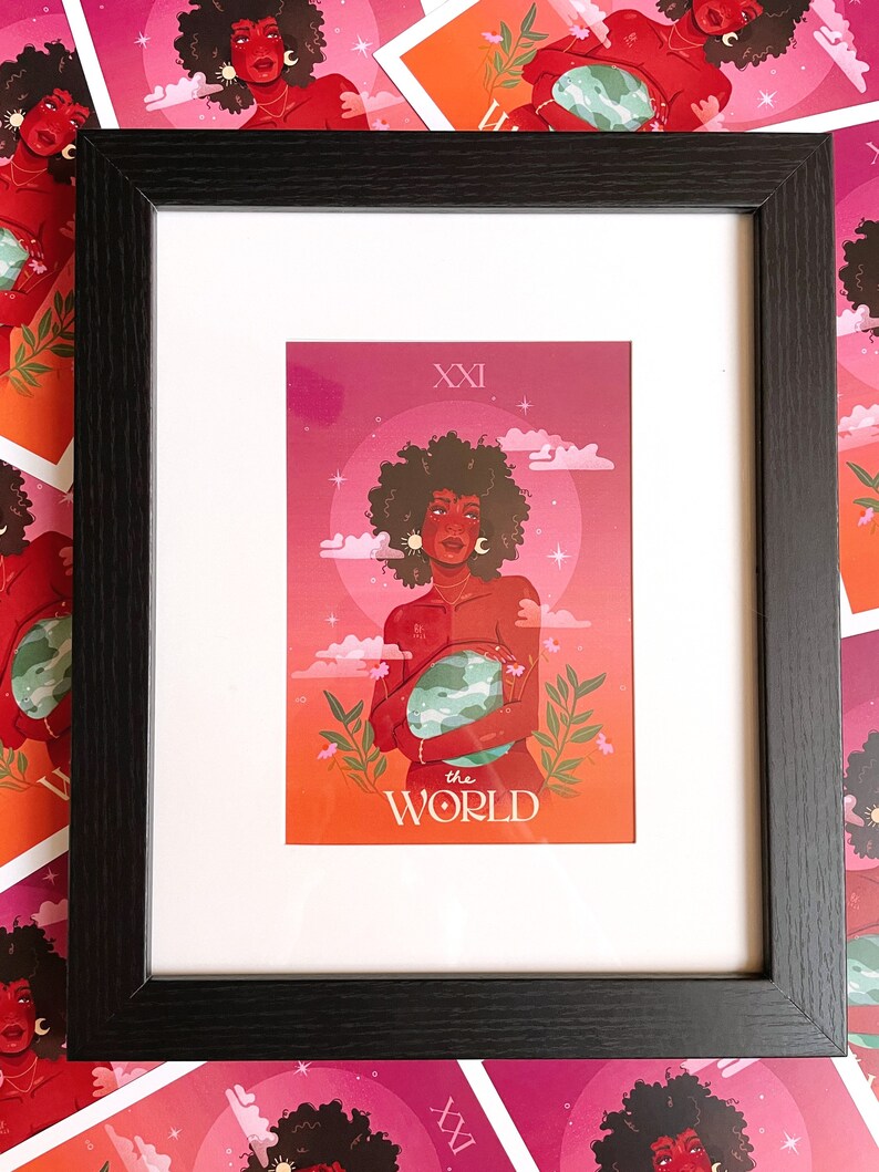 The World Mini Print - Etsy