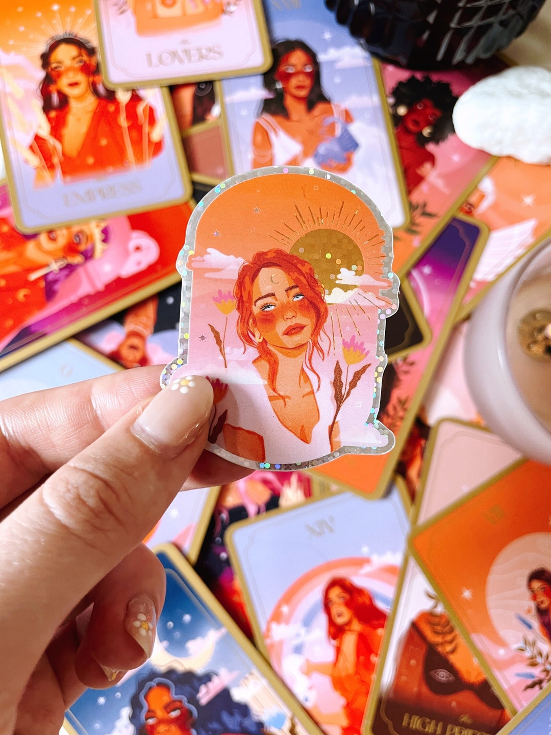 The Sun Sticker - Etsy