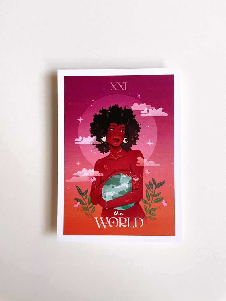 The World Mini Print - Etsy