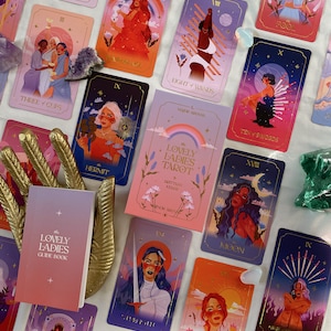Lovely Ladies Tarot Deck - Etsy