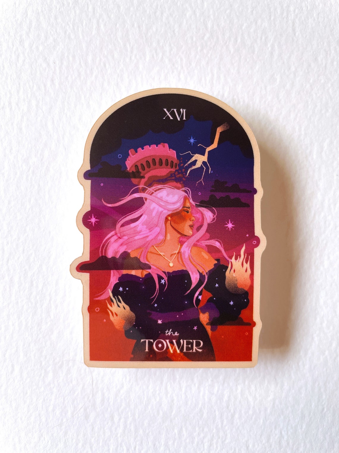 The Tower Sticker - Etsy