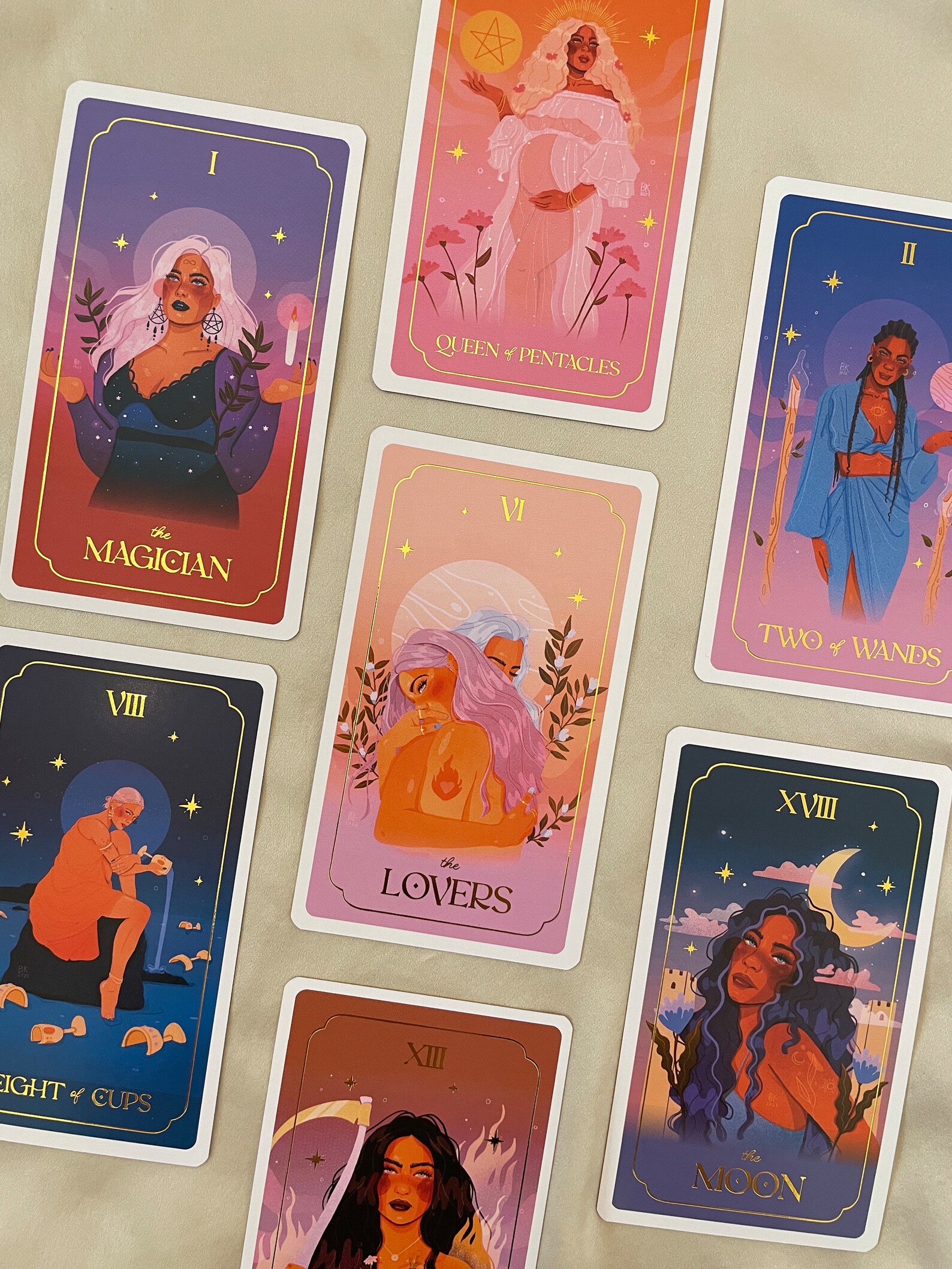 Lovely Ladies Tarot Deck - Etsy