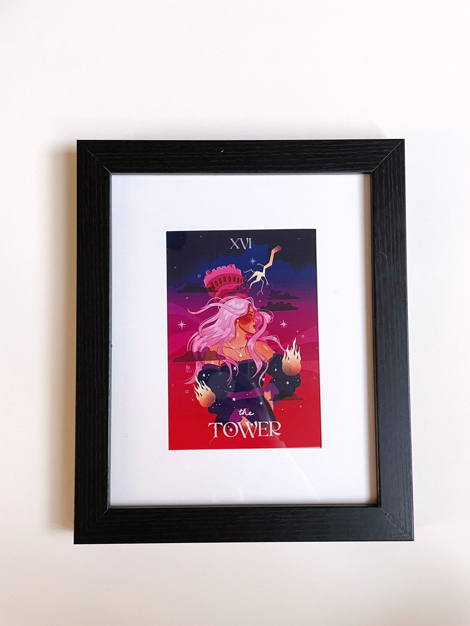 The Tower Mini Print - Etsy