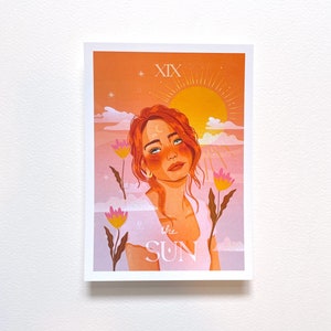 The Sun Mini Print - Etsy