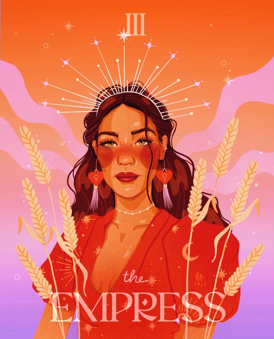 The Empress Mini Print - Etsy