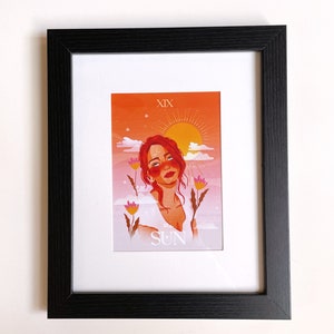 The Sun Mini Print - Etsy