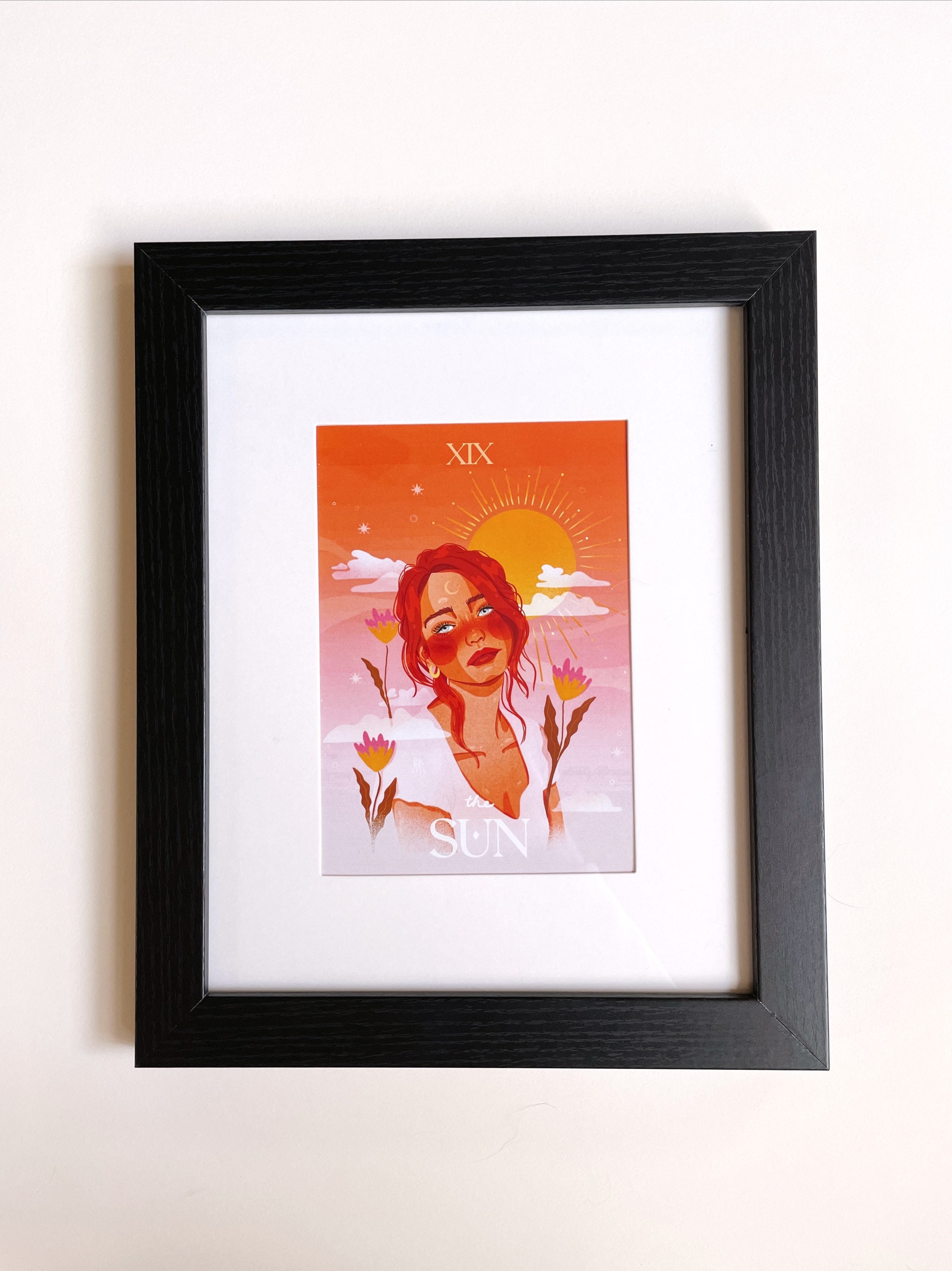 The Sun Mini Print | Etsy