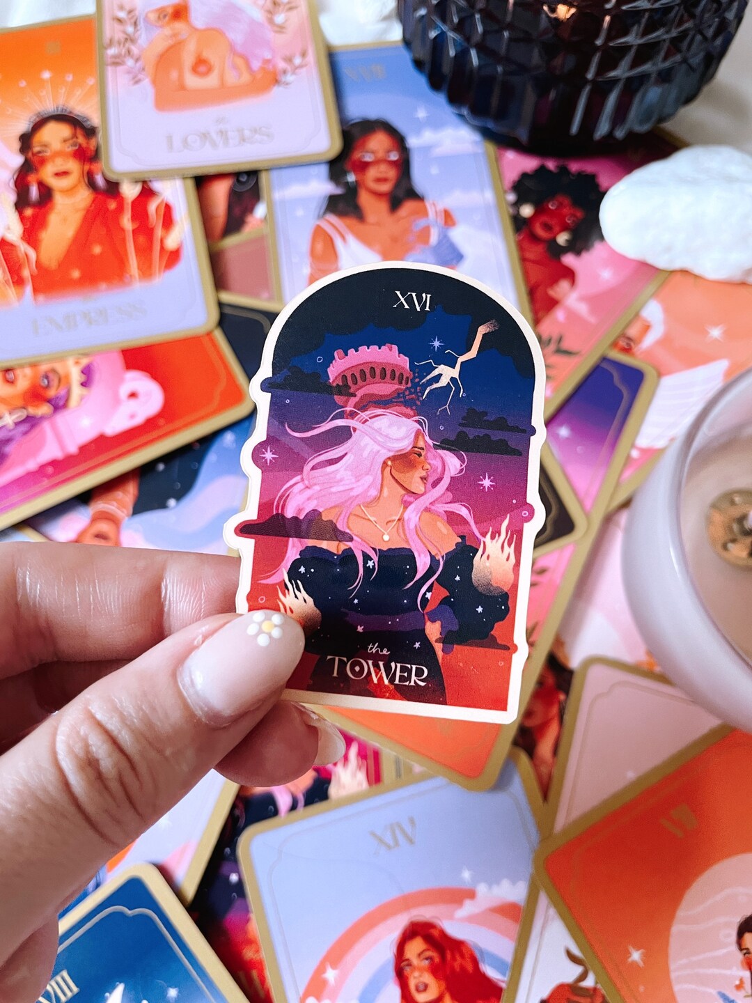 The Tower Sticker - Etsy