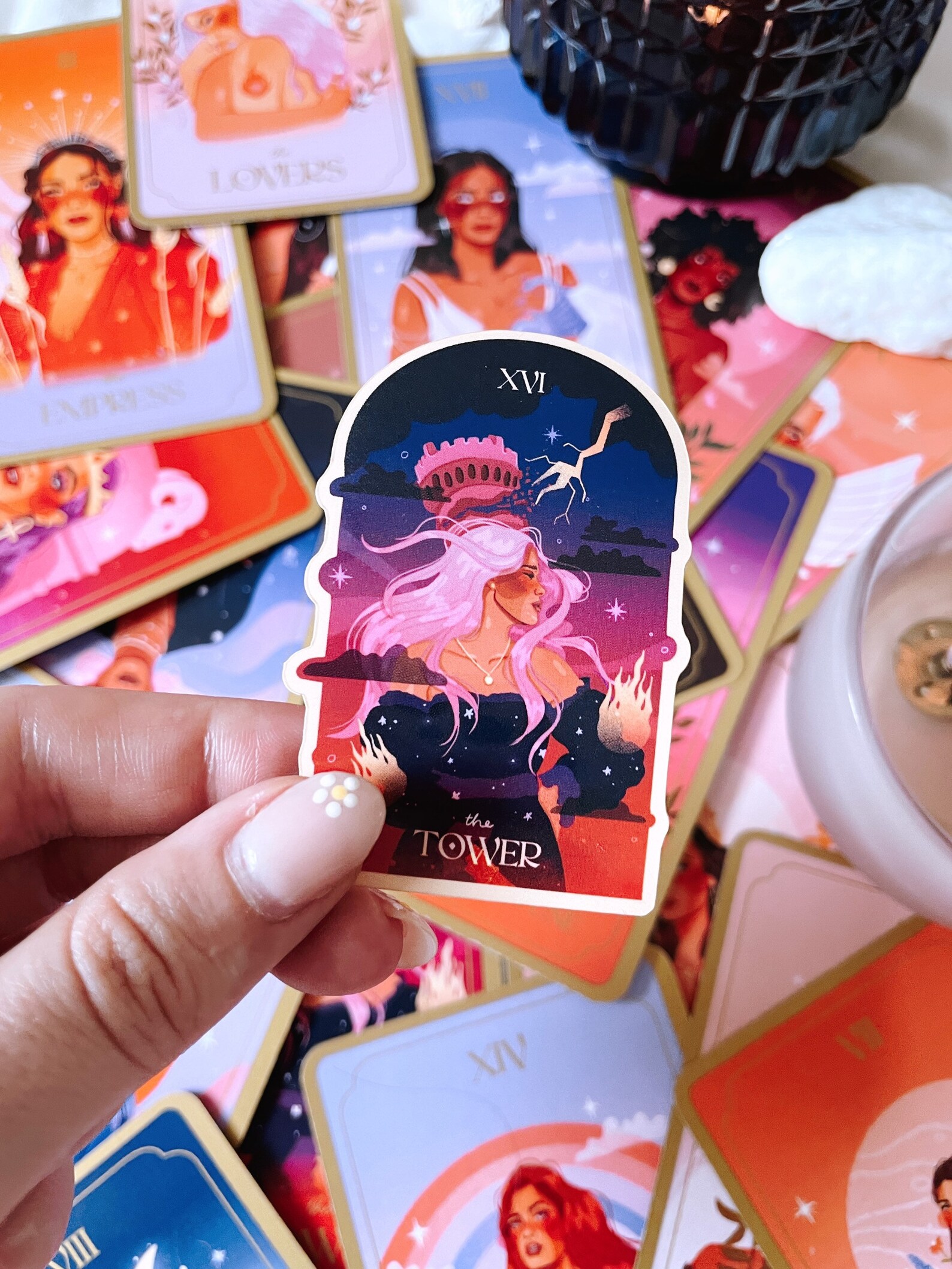 The Tower Sticker - Etsy