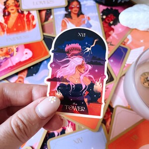 The Tower Sticker - Etsy