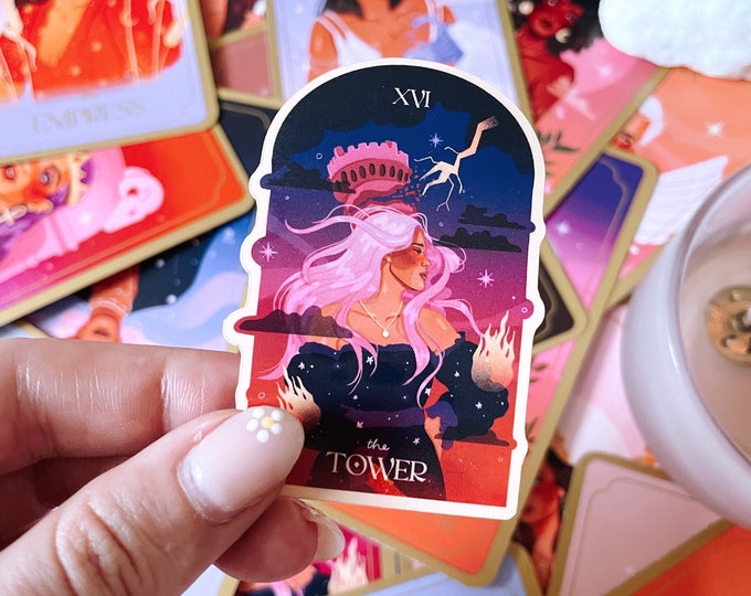 The Tower Sticker - Etsy