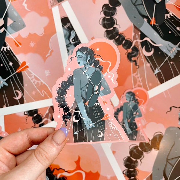 Artemis Sticker - Etsy