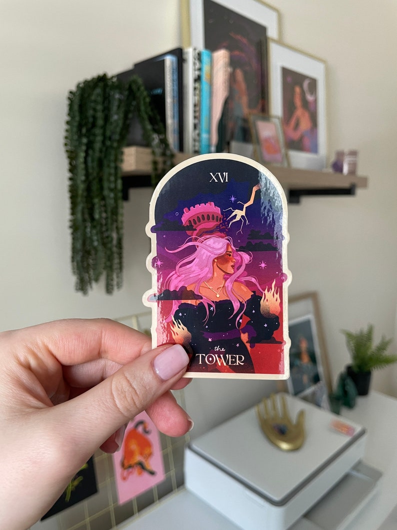 The Tower Sticker - Etsy