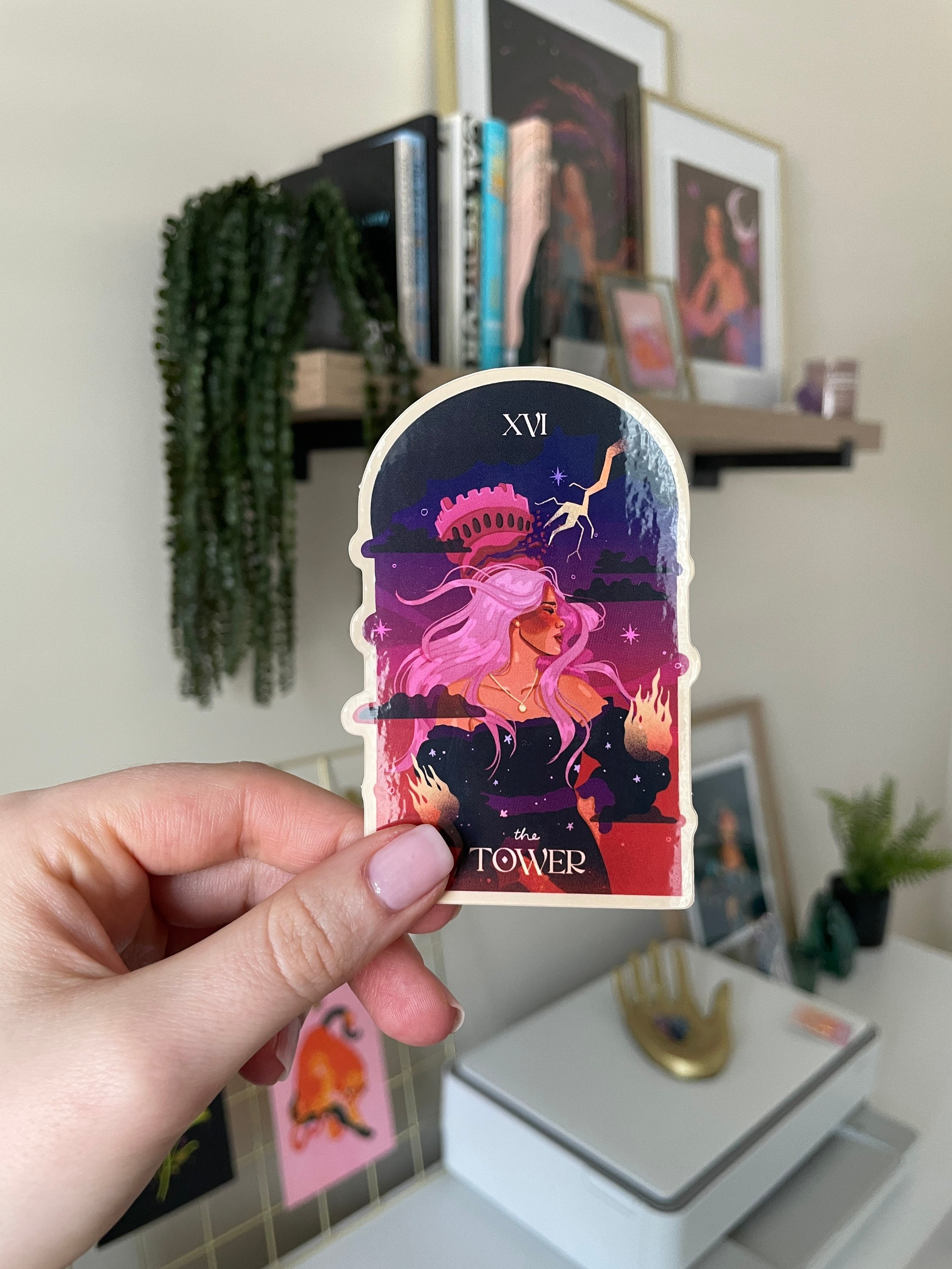 The Tower Sticker - Etsy