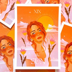 The Sun Mini Print - Etsy