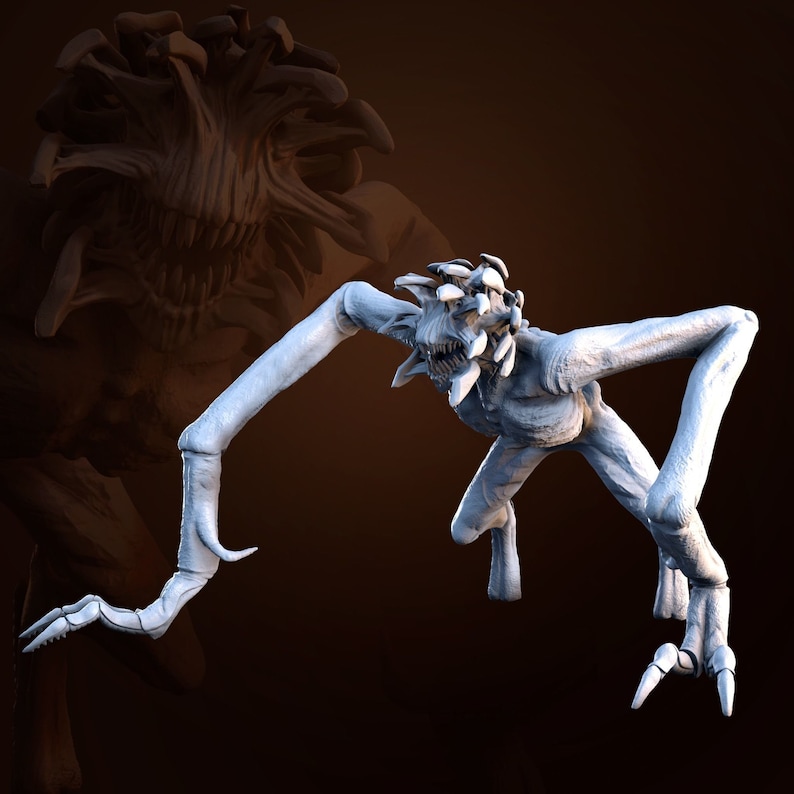 3D Printed Monster From the Movie A Quiet Place Worldwide | Etsy