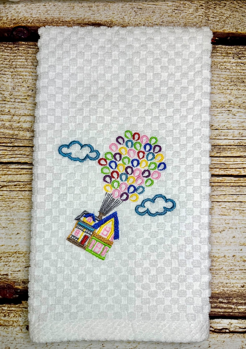 Up Carl & Ellie Kevin Dug Grape Soda Pixar Disney Inspired Embroidered ...