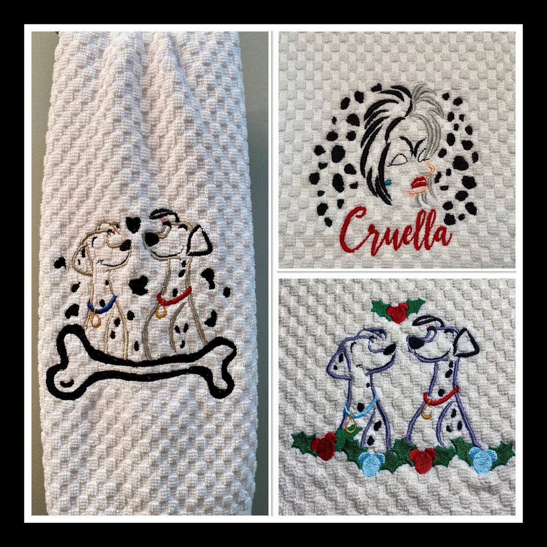 101 Dalmatians Cruella Pongo & Perdita Christmas Disney Inspired ...