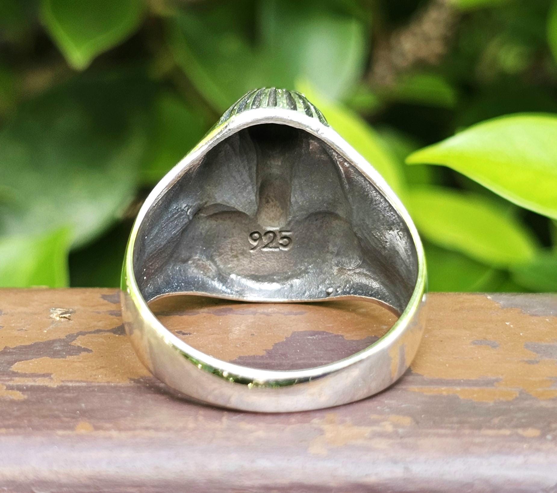 Great THOTH God Ring STERLING SILVER 925 Ancient Egyptian Deity of the ...