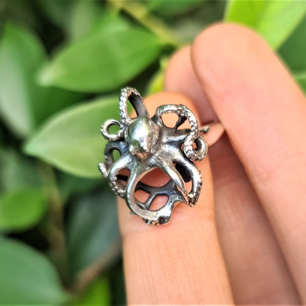 Octopus Ring - Etsy