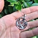 Pentacle Snake Pendant 925 Sterling Silver Pentagram Interlocking ...