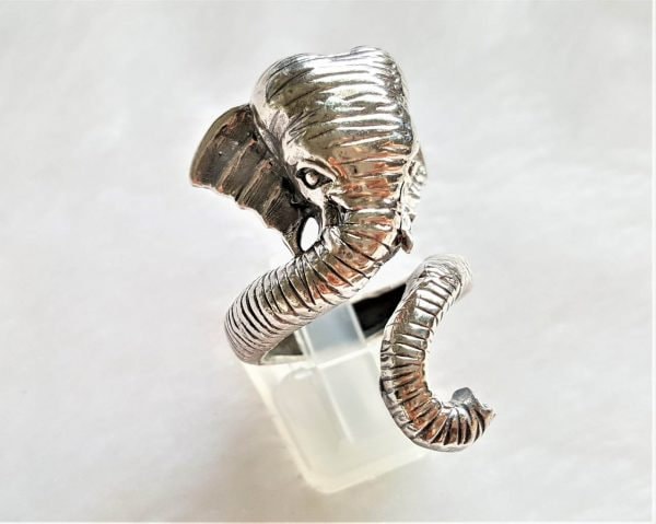Elephant Ring STERLING SILVER 925 Elephant Wrap Exclusive | Etsy